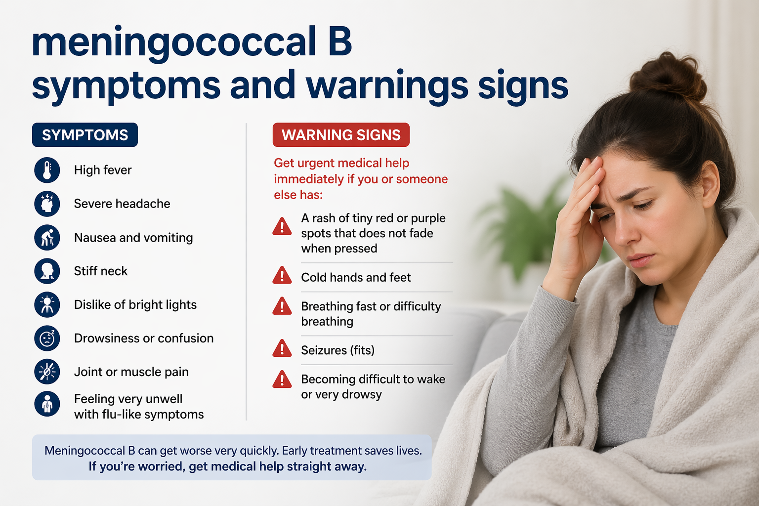 Meningococcal B Symptoms And Warning Signs - Sportie Made